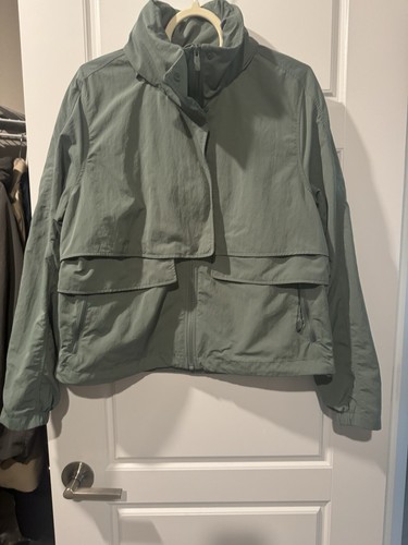 lululemon always effortless jacket 8 Gray Eucalyptus | eBay