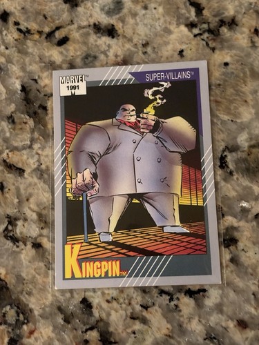 KINGPIN # 55 MARVEL 1991 IMPEL CARD | eBay