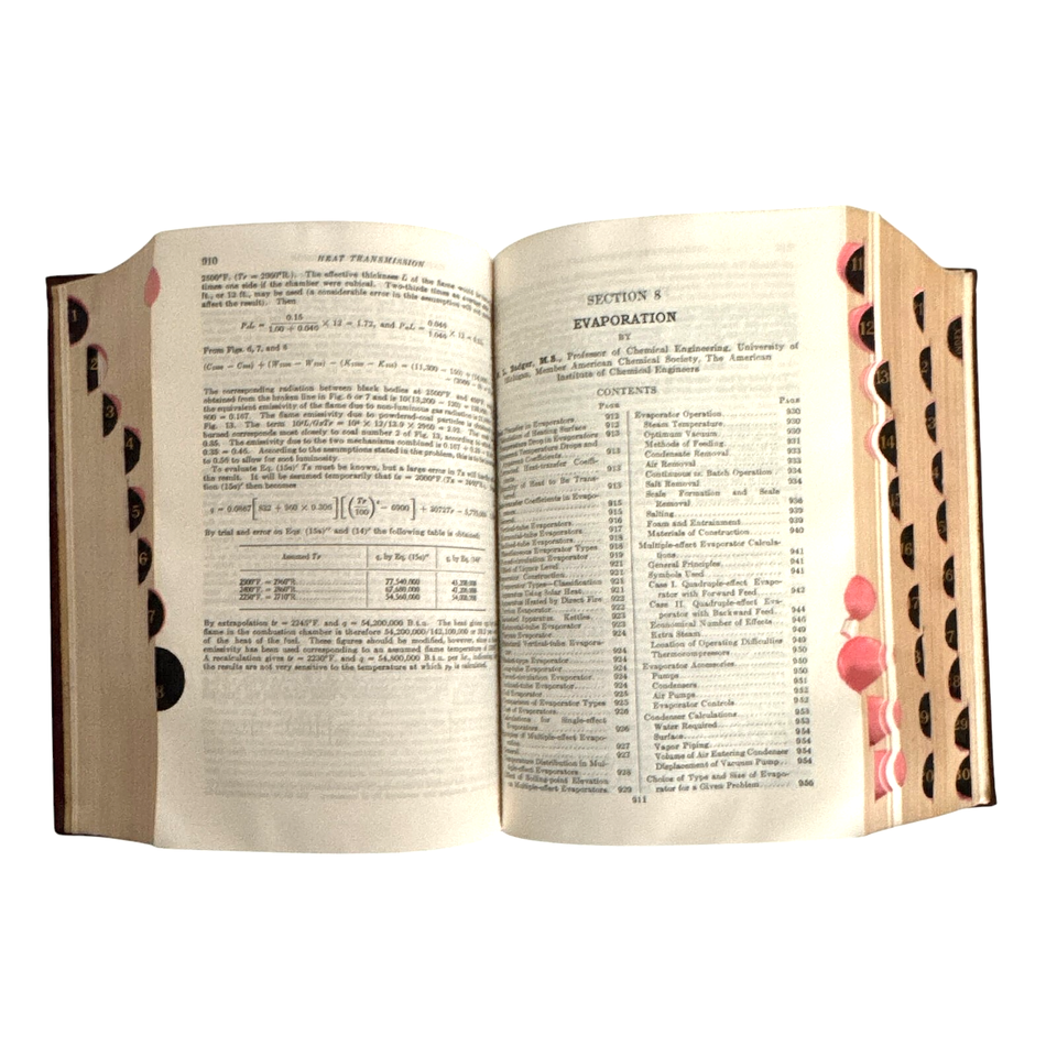 Chemical Engineers Handbook John H Perry - Rare 1st Ed - 2nd Impression ...