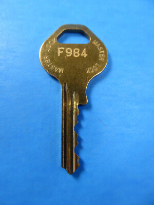 Master Lock Combination Locker Key 1630 1654 1652 1670 Control OEM ...