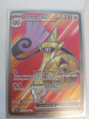 Carte Pokemon Exagide Ex 230/182 Faille Paradoxe | eBay