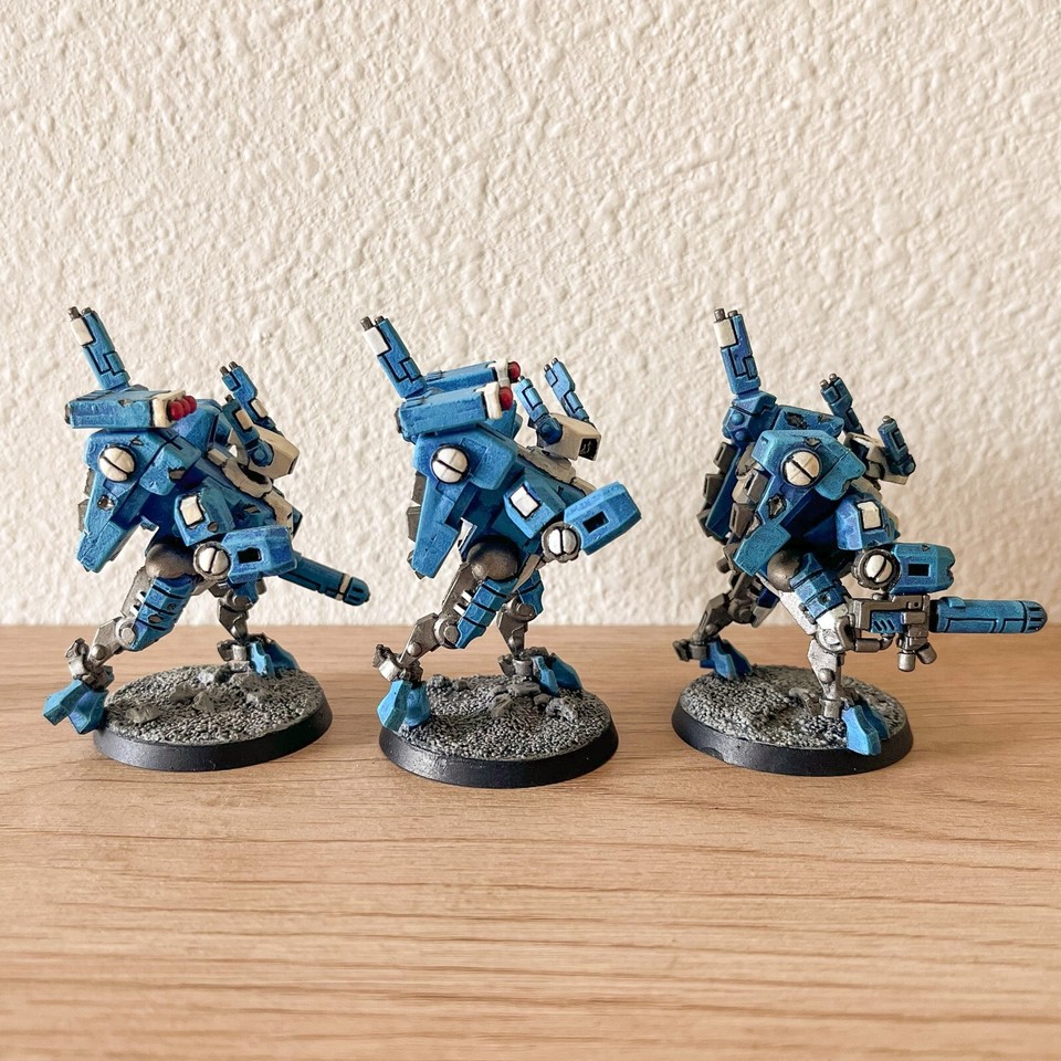 Warhammer 40k Tau Empire - Painted Bork'an Sept Army - BoxedUp (6000 ...