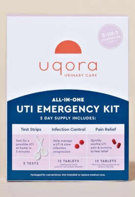 Uqora UTI Emergency Kit, All In One, 2 Day Supplies, Exp: 03/2026 | eBay