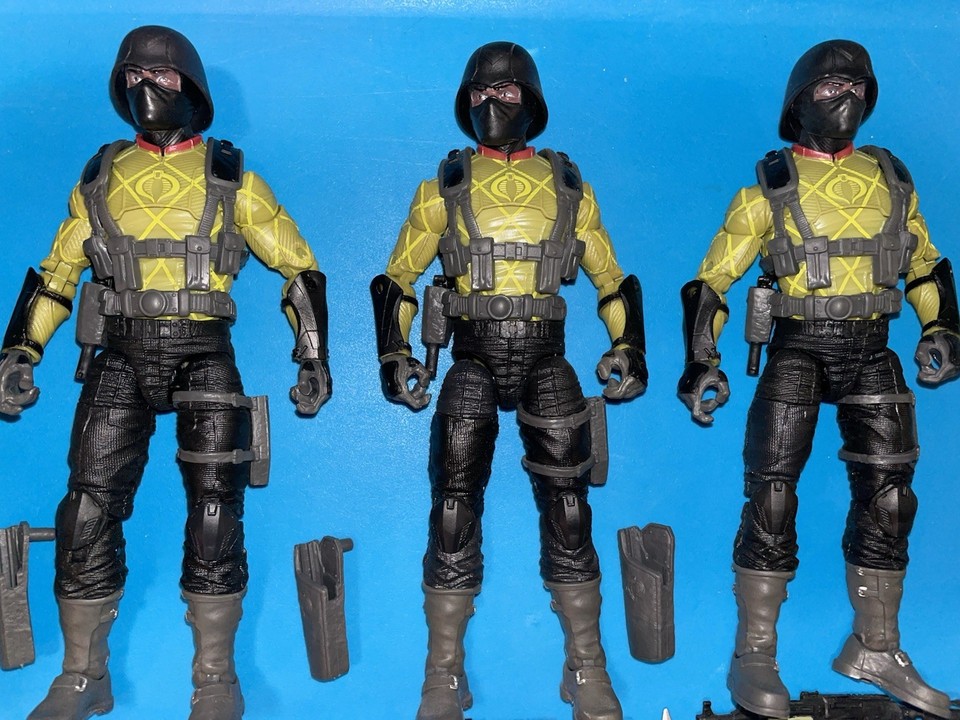 GI Joe Classified #56 PYTHON PATROL OFFICER LOT OF 3 6-Inch Figures ...