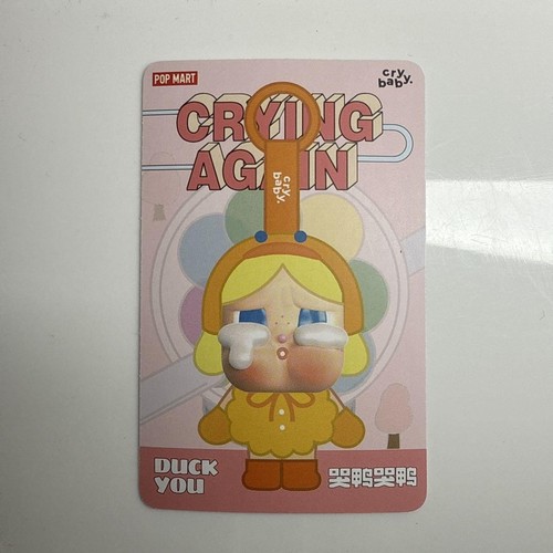 Crybaby Crying Again Series Duck You Card | eBay