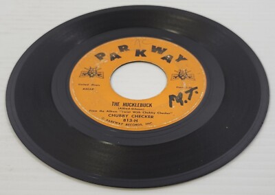 R) Chubby Checker - The Hucklebuck - Whole Lotta Shakin' - 45 RPM Vinyl ...