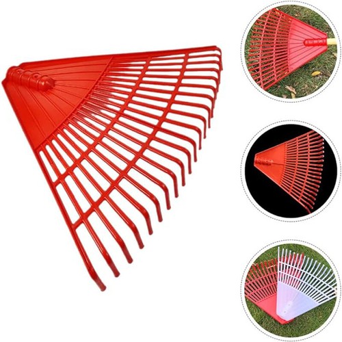 Plastic Rake Head Shrub Grass Rake Garden Rake Head Replacement Grass ...
