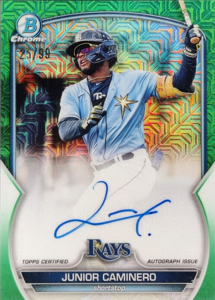 2023 Bowman - Chrome Prospect Mega Box Autographs Green Refractor #BMA ...