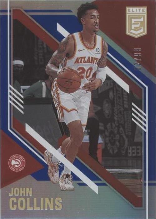 2020-21 Donruss Elite - John Collins #62 Blue /99 for sale online | eBay