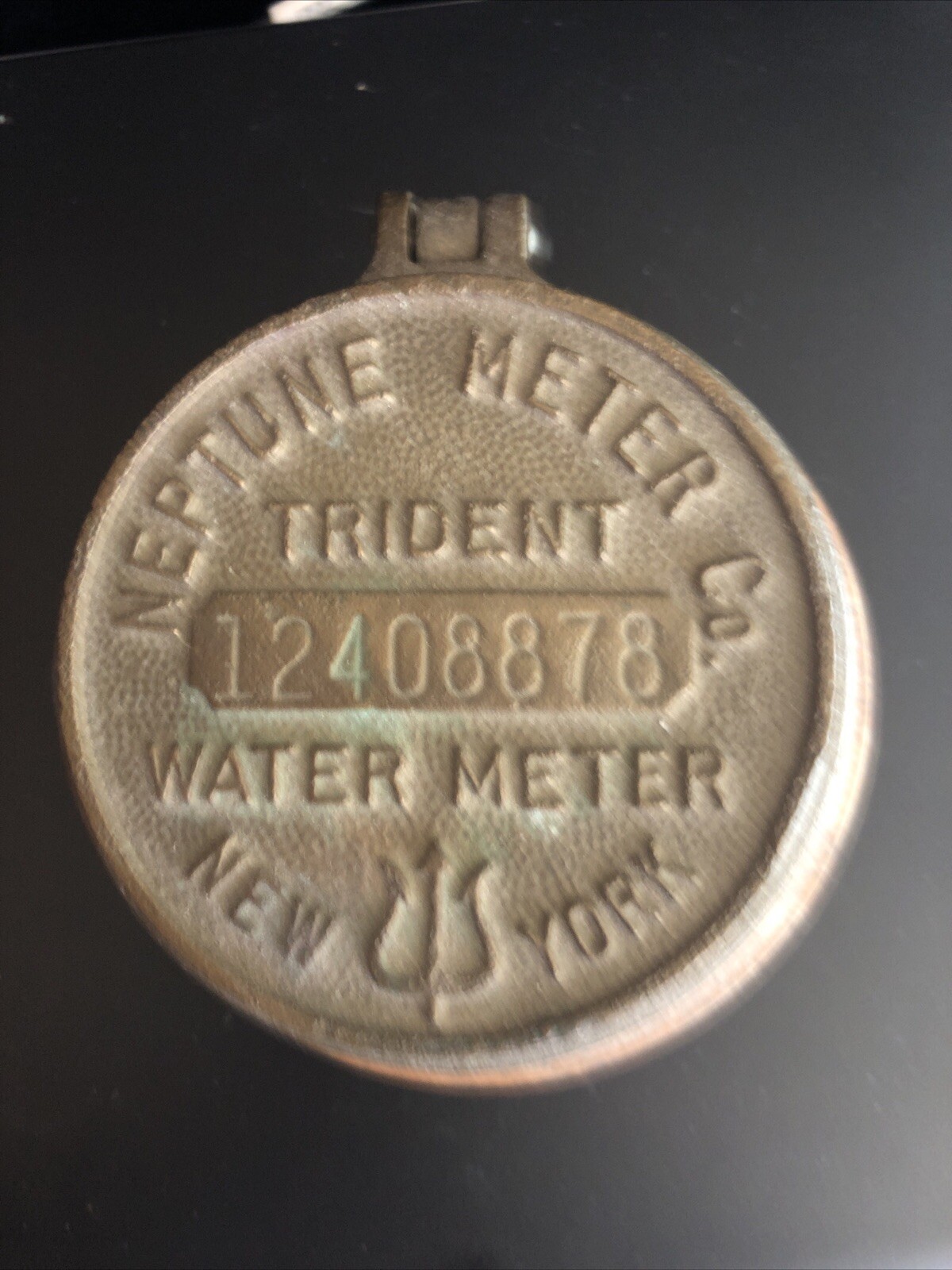 Neptune Meter Co. Trident Water Meter Cover Trinket, Clips, Etc Box ...