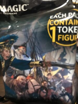 Magic The Gathering Creature Forge Overwhelming Swarm Token figure pack ...