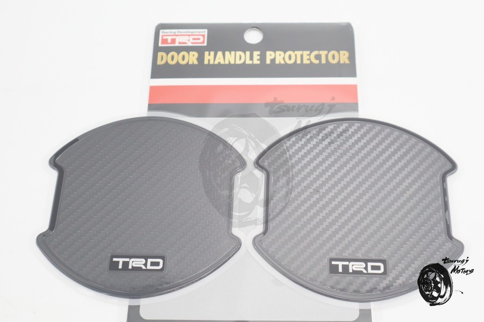 TRD genuine MS010-00018 Door Handle Protector pair set Black For 86 ...