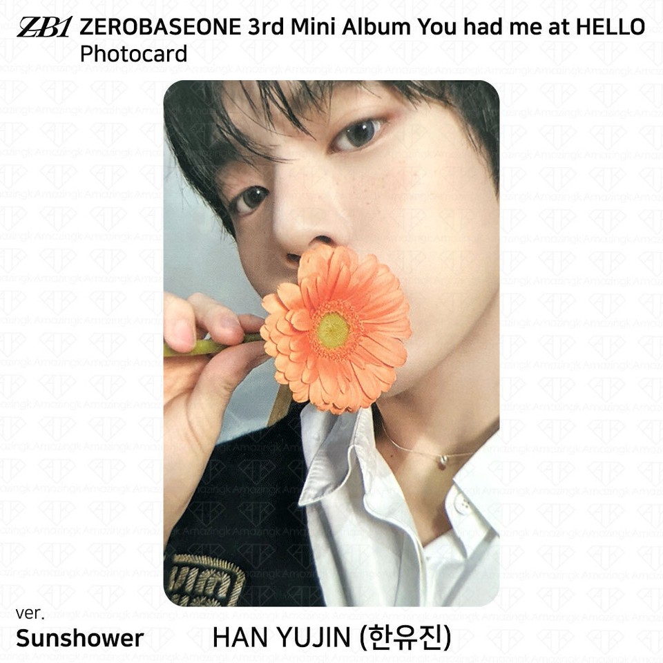 ZEROBASEONE ZB1 3rd Mini Album You had me at HELLO Official Photocard ...