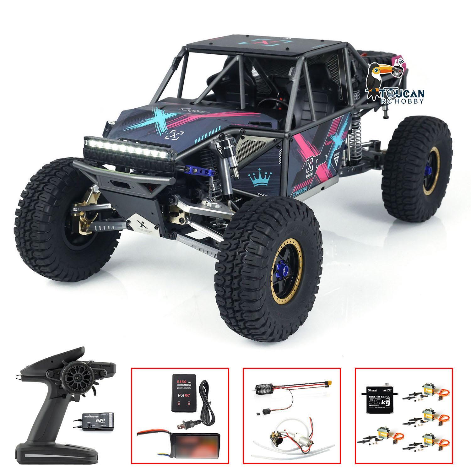 Capo U4 Queen 1/8 RC Crawler Car 2 Speeds Remote Control Racing ...