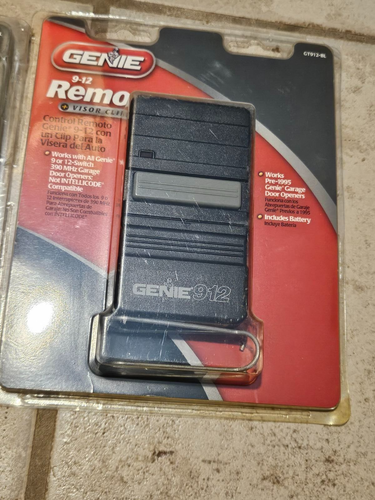 GENUINE GENIE 912 ONE BUTTON GARAGE DOOR REMOTES | eBay