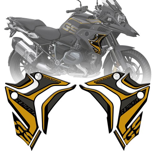For 2014-2018 BMW R1200GS 3D Gel Resin Side Fairing Reflective Decal ...
