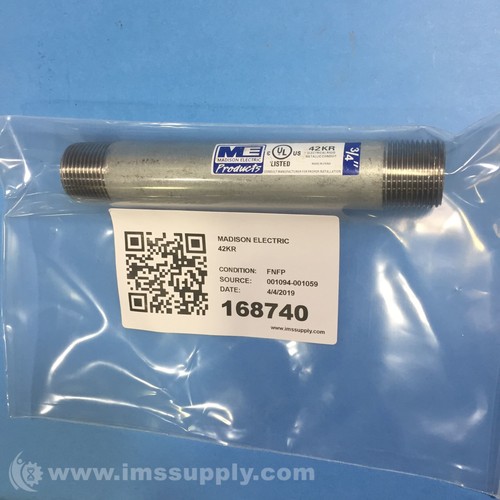 Madison Electric 42KR Electrical Rigid Metallic Conduit FNFP | eBay
