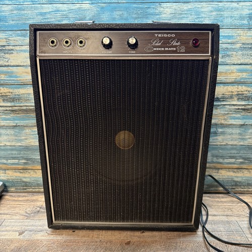 Teisco Solid State Checkmate 12 State Guitar Amp | eBay