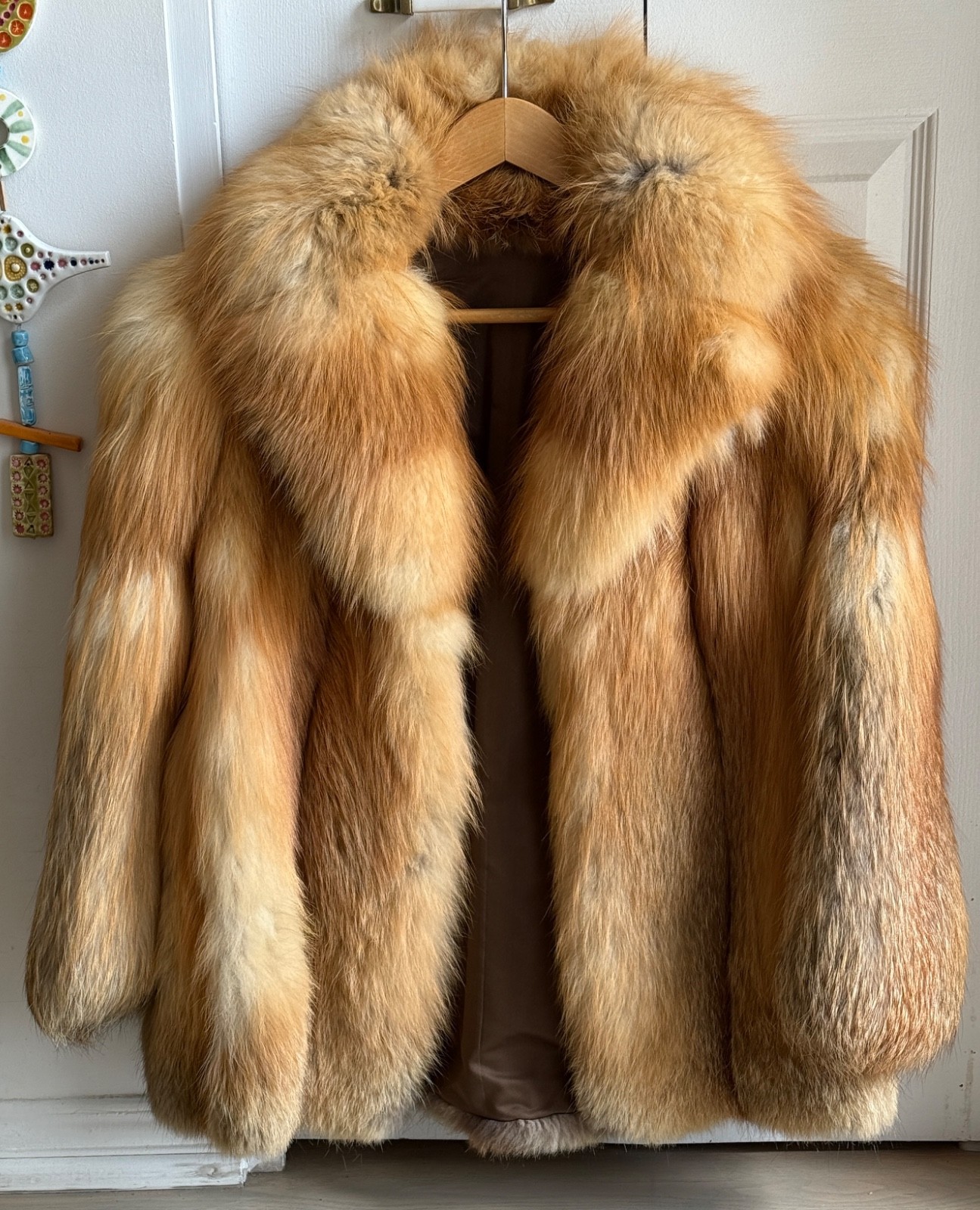 Vintage Fur coat - Real Fox Fur - Jacques Liébel - France - Excellent ...
