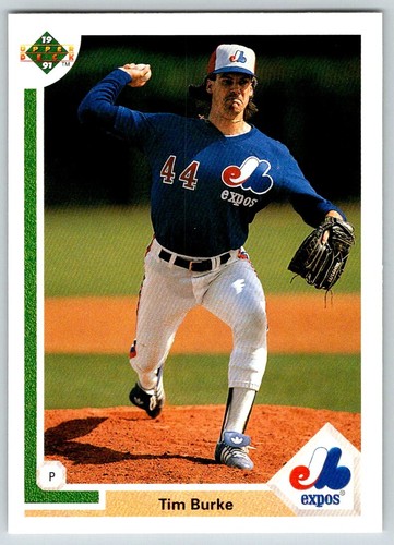 1991 UPPER DECK TIM BURKE MONTREAL EXPOS #215 | eBay