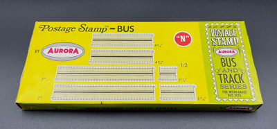 Aurora Postage Stamp Bus Track Layout N Scale 4411-150 (T) | eBay