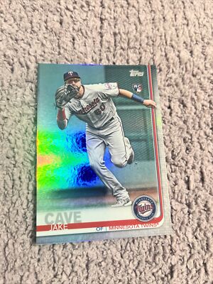 2019 Topps Series 2 Jake Cave RAINBOW Foil Rookie #576 Minnesota Twins ...