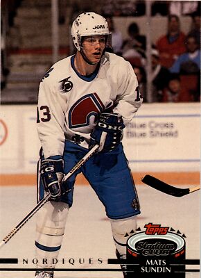 1992 Stadium Club #478 Mats Sundin | eBay