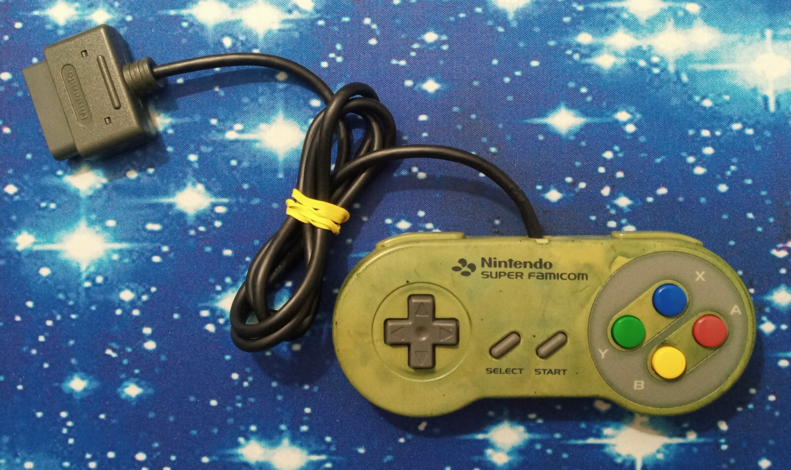 Custom Dyed Green Nintendo SFC Super Famicom Controller(WORKING ...