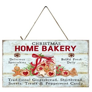 Christmas Home Bakery Christmas Printed Handmade Wood Sign | eBay