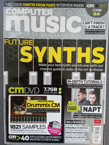 Computer Music Magazine Issue 175 March 2012 CM175 Future Synths Mar 12 ...