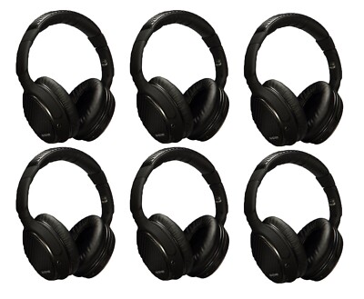 6x AUSDOM M05 Bluetooth Stereo Headset Wireless Wired Deep Bass ...