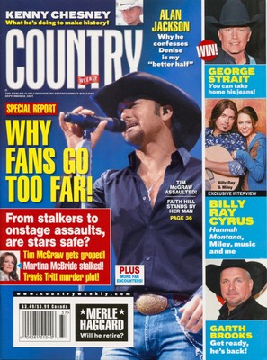 TIM McGRAW ~ Country Weekly Magazine ~ September 10, 2007 ~ B-2-3 | eBay