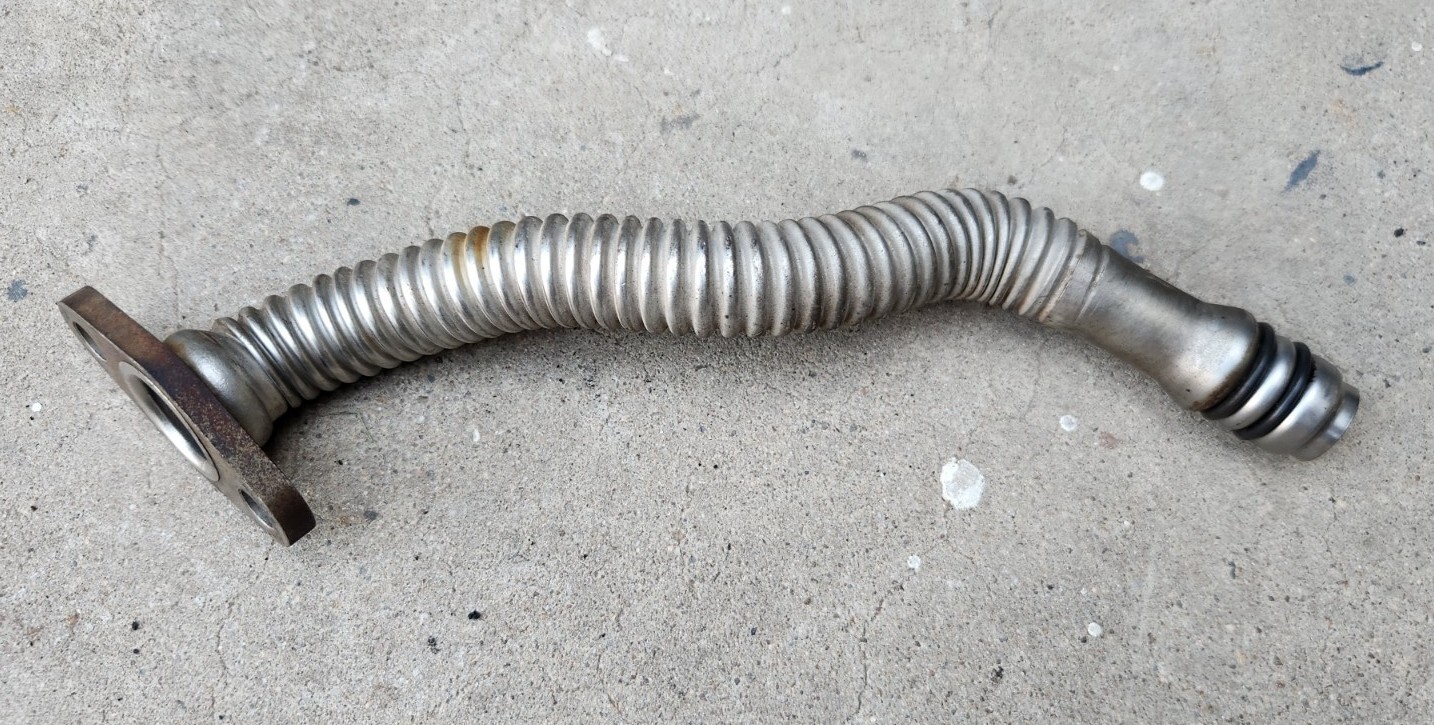 2007-2018 Dodge RAM 2500 3500 6.7 Cummins Diesel Turbo Oil Drain Return ...