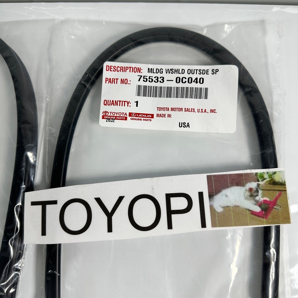 New TOYOTA Tundra 2007-2014 SIDE MOLDING LH RH Set of 2 75533-0C040 OEM ...