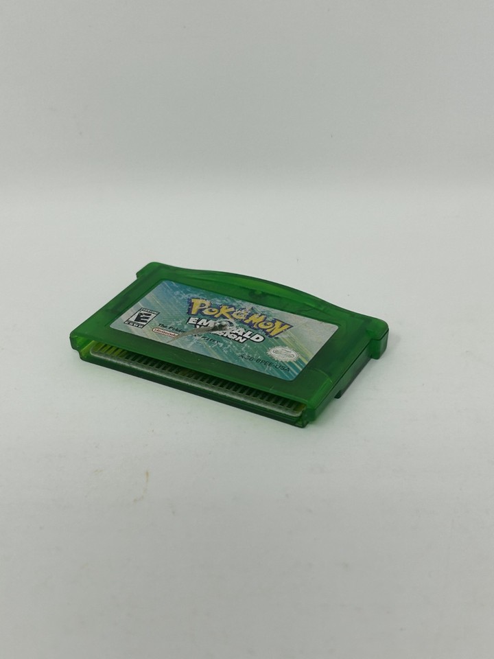 2004 Pokemon Emerald AS IS/Broken Authentic GBA Gameboy Advance | eBay