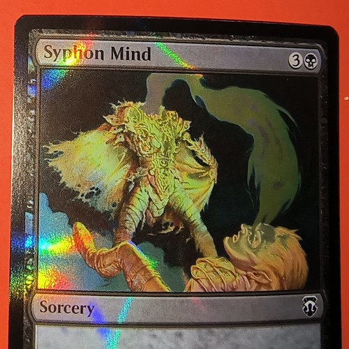 MTG, MAGIC: *SYPHON MIND* RIPPLE FOIL M3C/#206/ NM / COMMON /UNPLAYED ...