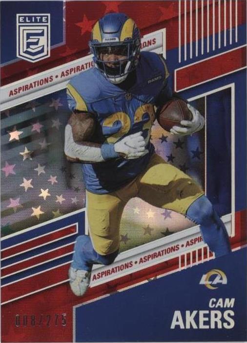 2022 Panini Donruss Elite - Cam Akers #97 Aspirations Stars /275 for ...