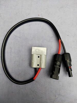 Anderson SOLAR cable 50 cm long Anderson plug to fit solar connectors ...
