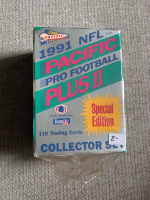 Factory Sealed 1991 Pacific Plus 2 Special Edition Set 110 Football ...