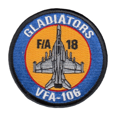 VFA-106 GLADIATORS F/A-18 STANDARD SHOULDER PATCH | eBay