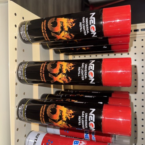 Neon 5X Refined Butane Lighter Gas Fuel Refill ( 2can) | eBay