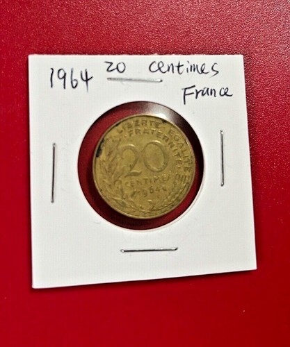 1964 20 CENTIMES FRANCE COIN - NICE WORLD COIN !!! | eBay