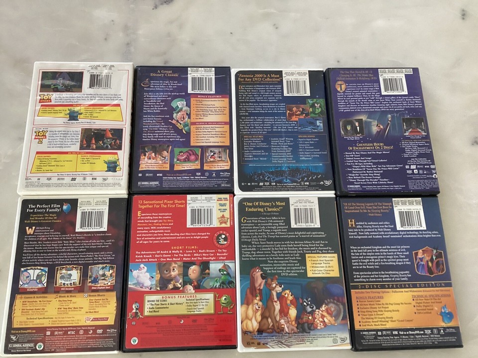 Vintage Disney Limited Issue DVD Release Lot | eBay
