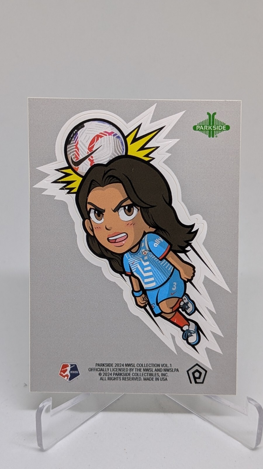 2024 Parkside NWSL Vol 1 Pick From List! CHIBI STICKERS UPDATED 7/15 | eBay