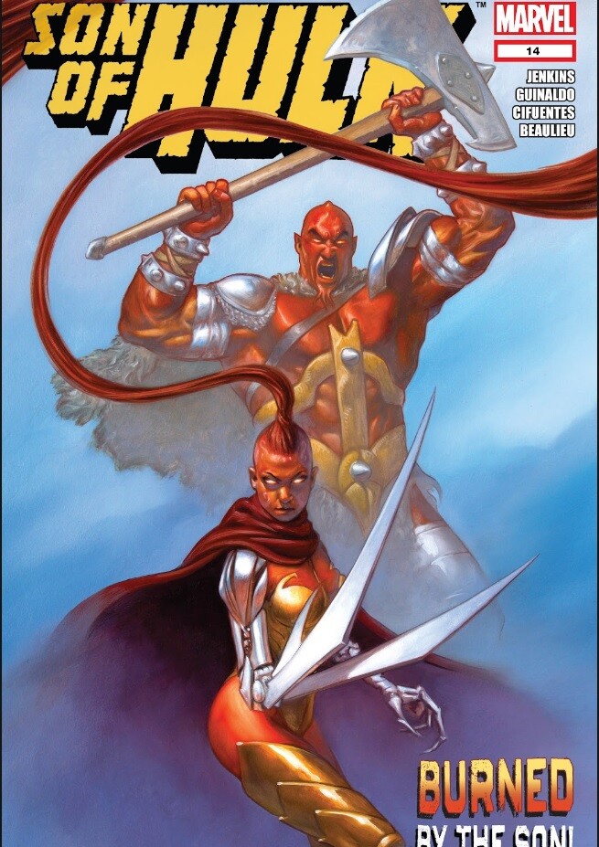 SON OF HULK 14 pg 1 TRAGIC TALE OF HULK DEAD SON HIRO-KALA WAR ON ...