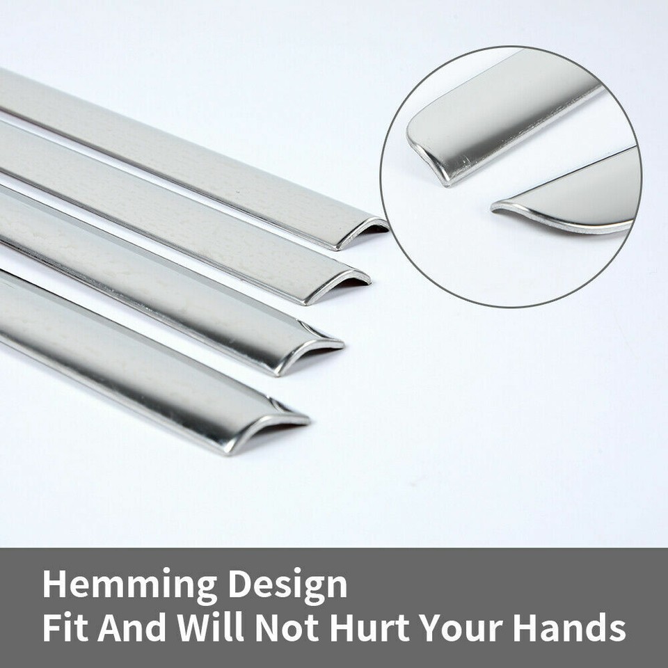 Stainless Window Trim Strip For Chevy Silverado GMC Sierra 14-18 ...