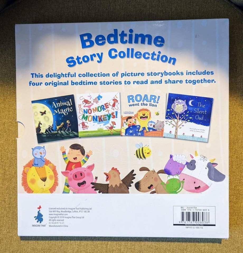 Bedtime Story Collection Picture Storybooks for Kids - Set includes 4 ...