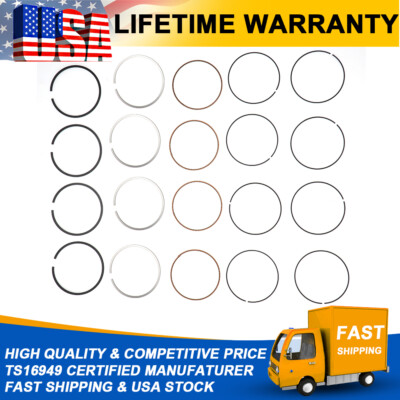 230402G510 Fit For Hyundai & Kia 2010-2017 2.4L L4 DOHC Piston Ring Set ...