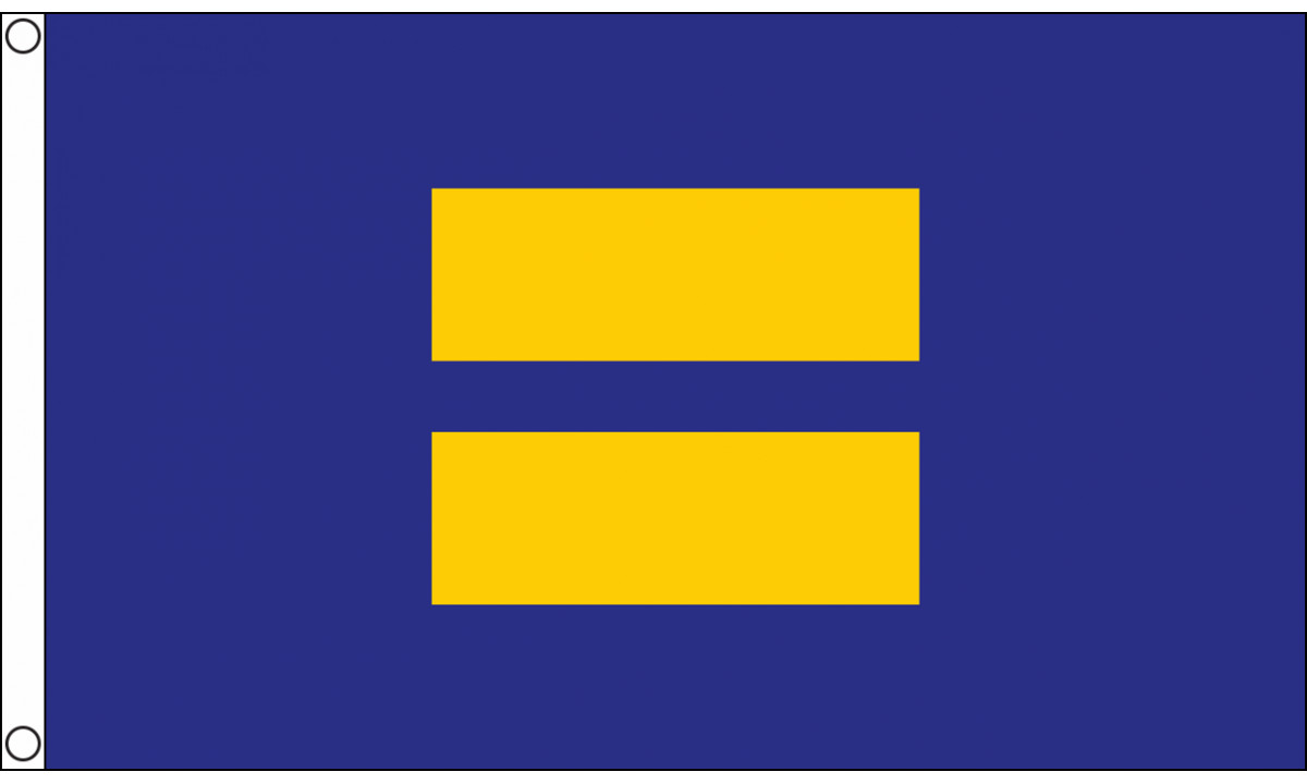 Blue And Yellow Equal Sign