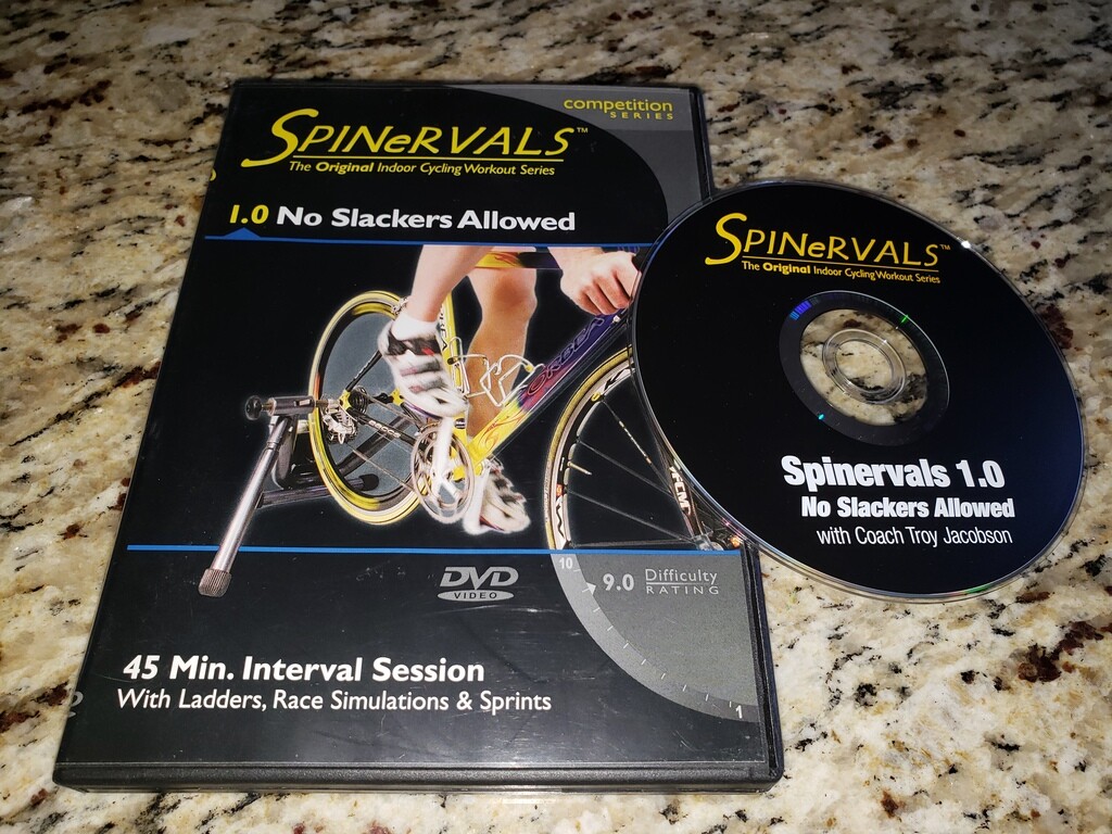 Spinervals Competition Series 1.0: No Slackers Allowed DVD Cycling ...